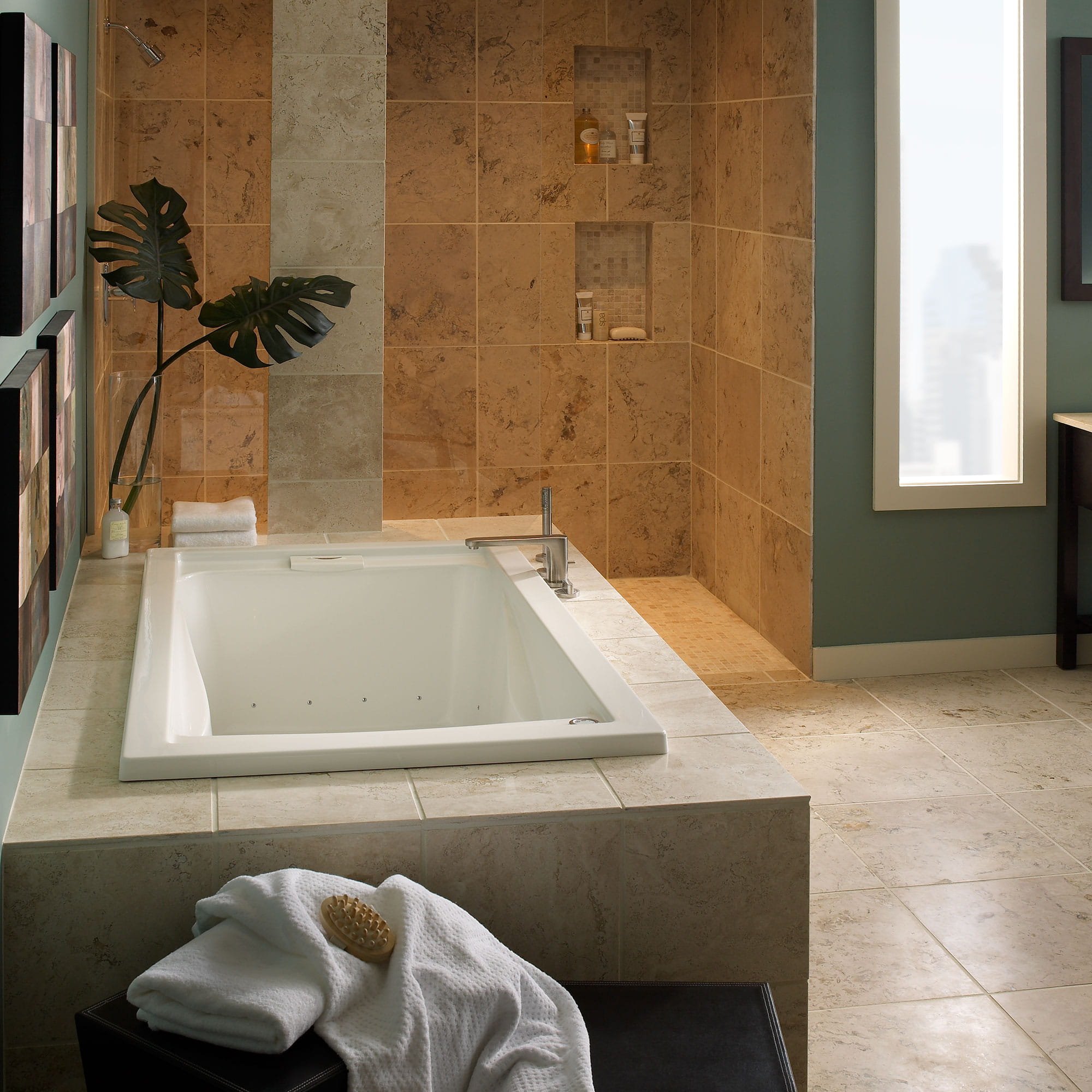 Evolution® 60 x 32-Inch Deep Soak® Drop-In Bathtub